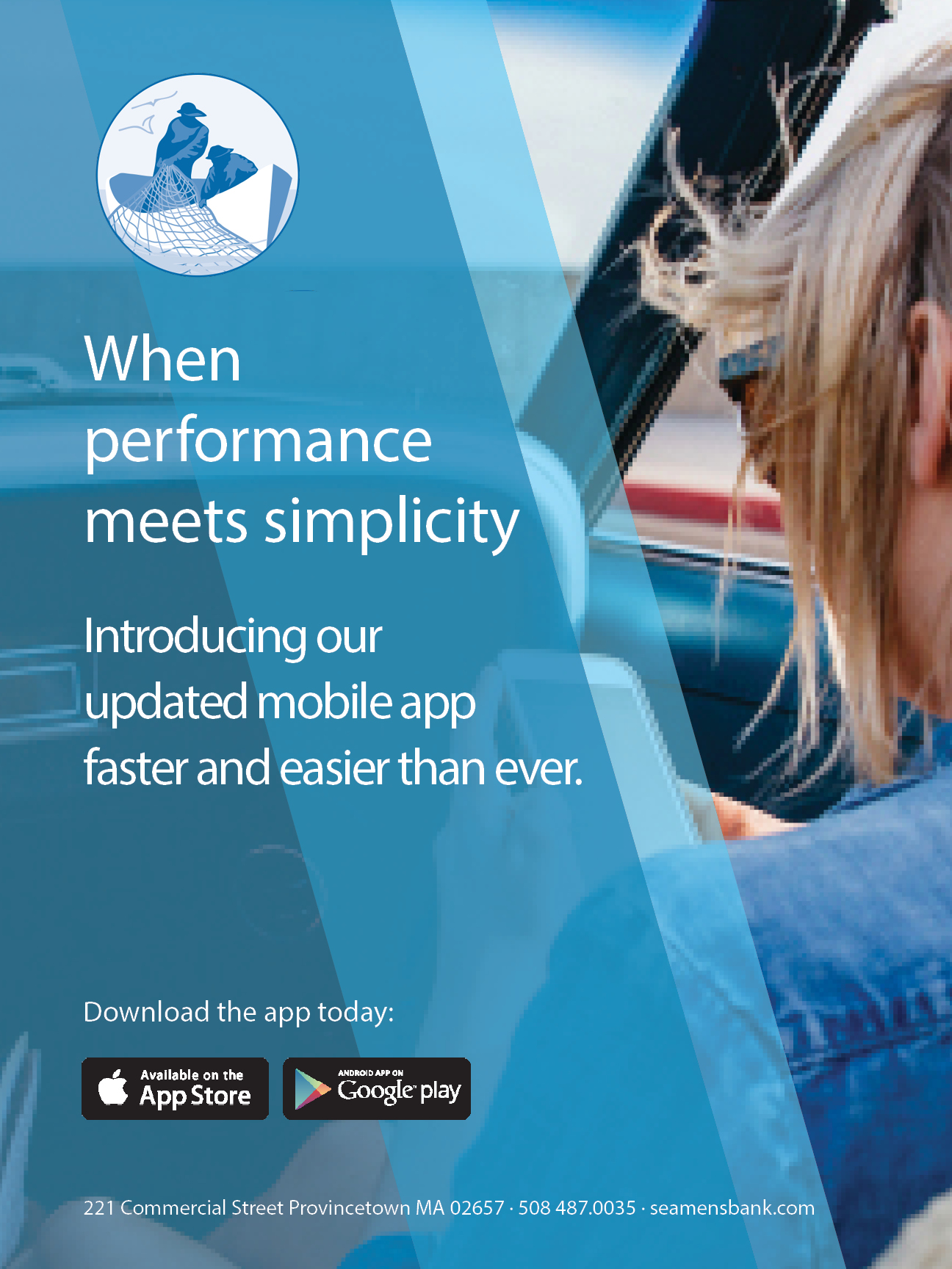 Performance Meets Simplicity_Poster_18x24 | Seamen's Bank